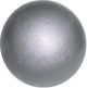 Nelco Scholastic Iron Shot Put | 6 lbs, Gray