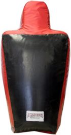 Amber Fight Gear PowerTek Torsho Floor Striking Dummy – Durable Unfilled Training Bag with Foam ...