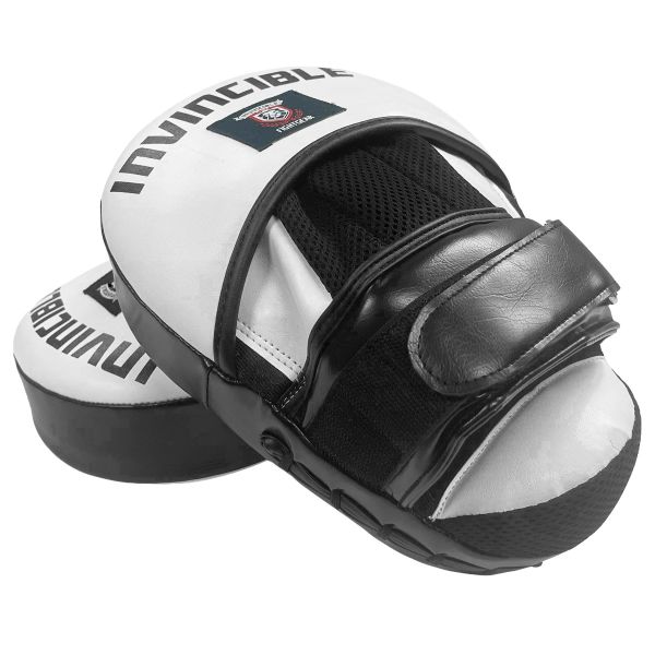 Invincible Curved Focus Mitts for Boxing and MMA Training